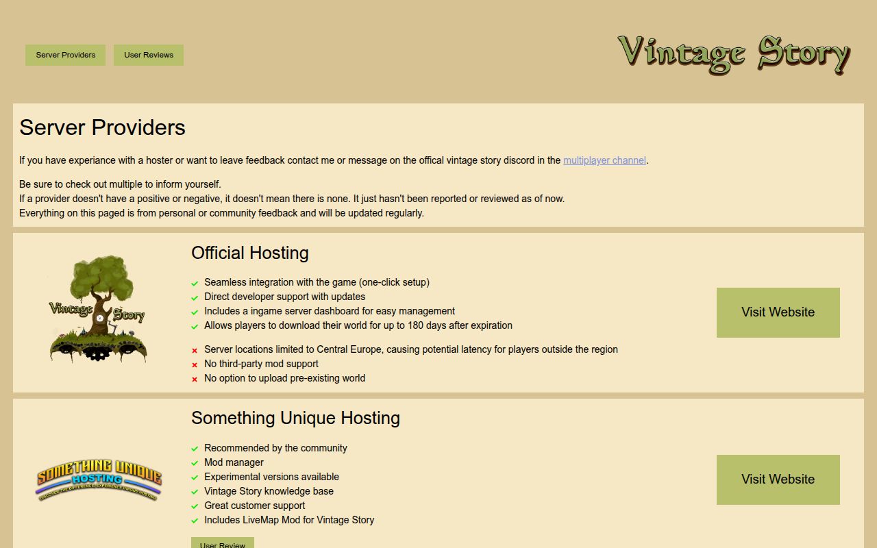 VintageStoryServerProviders